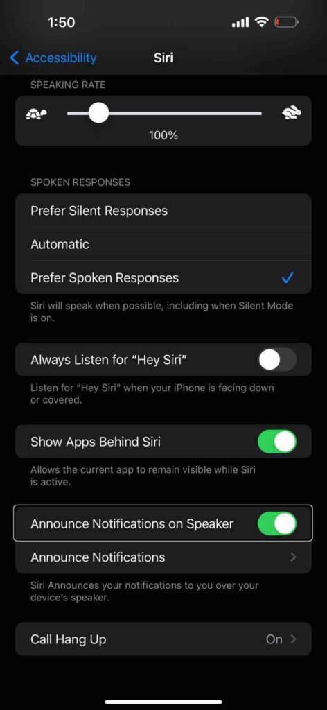How to fix Siri not announcing notifications after iOS 18 update | GeeksChalk
