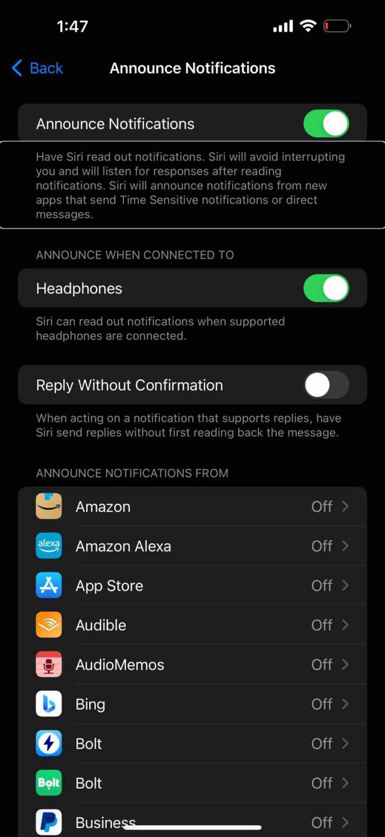 How to fix Siri not announcing notifications after iOS 18 update ...