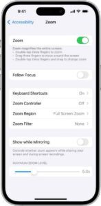 How To Turn Off Zoom (Magnifier) On Your iPhone | GeeksChalk