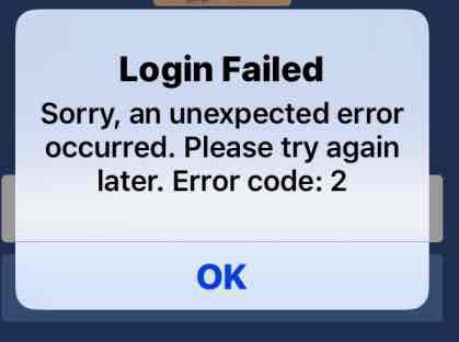 Facebook Login Failed: Error Code 2, Fix | GeeksChalk