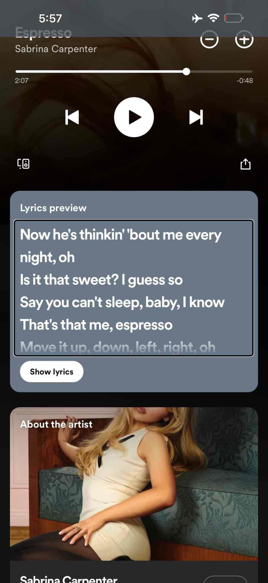 How to See Spotify Lyrics on iPhone, iPad and Mac | GeeksChalk