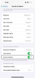 iPhone System Haptics, What They are, Turn On or Off | GeeksChalk