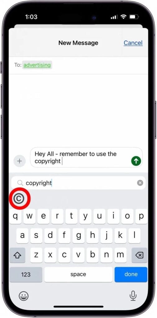 How To Type Trademark, Copyright, Symbols On IPhone And IPad | GeeksChalk