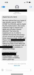Apple Approval Notice Text Message Scam: Ignore It | GeeksChalk