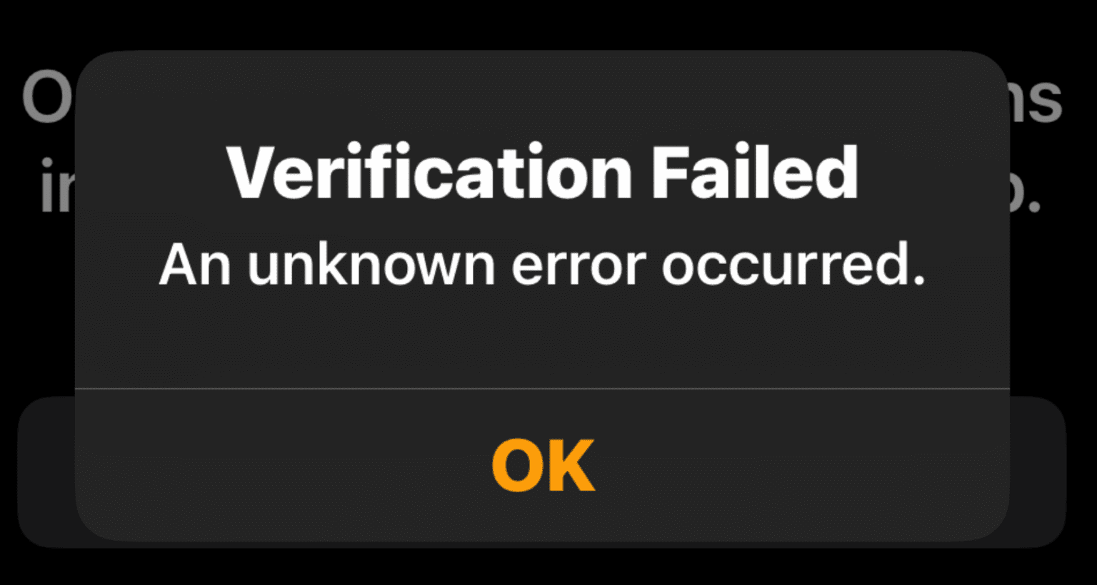 Apple Watch Says “Verification Failed. An Unknown Error Occurred”? How to Fix | GeeksChalk