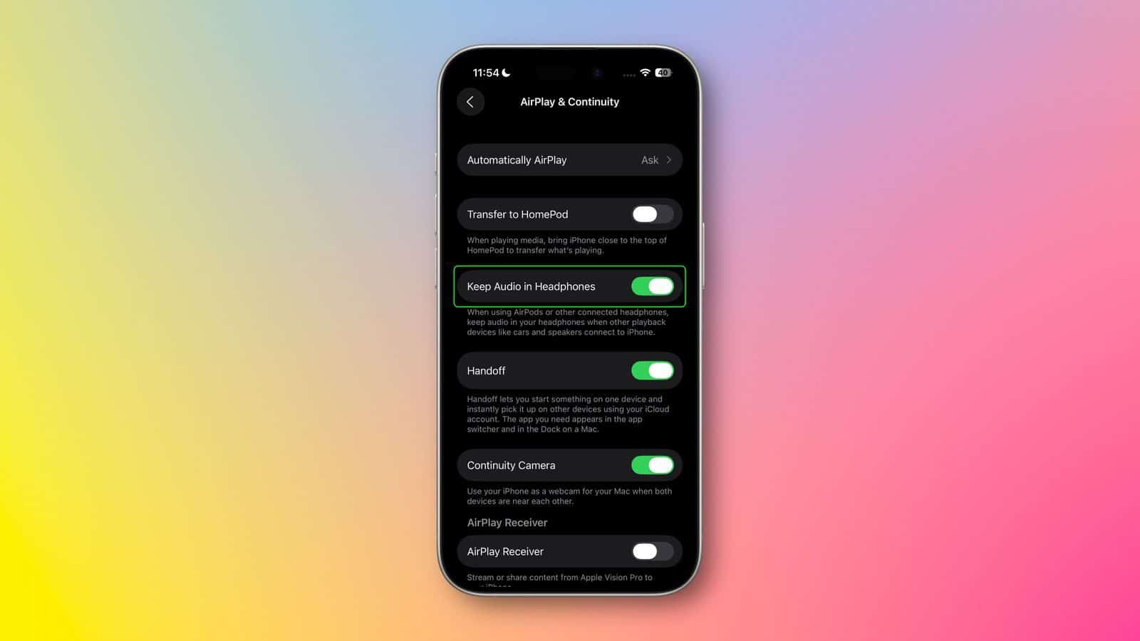 How to Prevent iPhone from Automatically Switching Audio Output in iOS 26