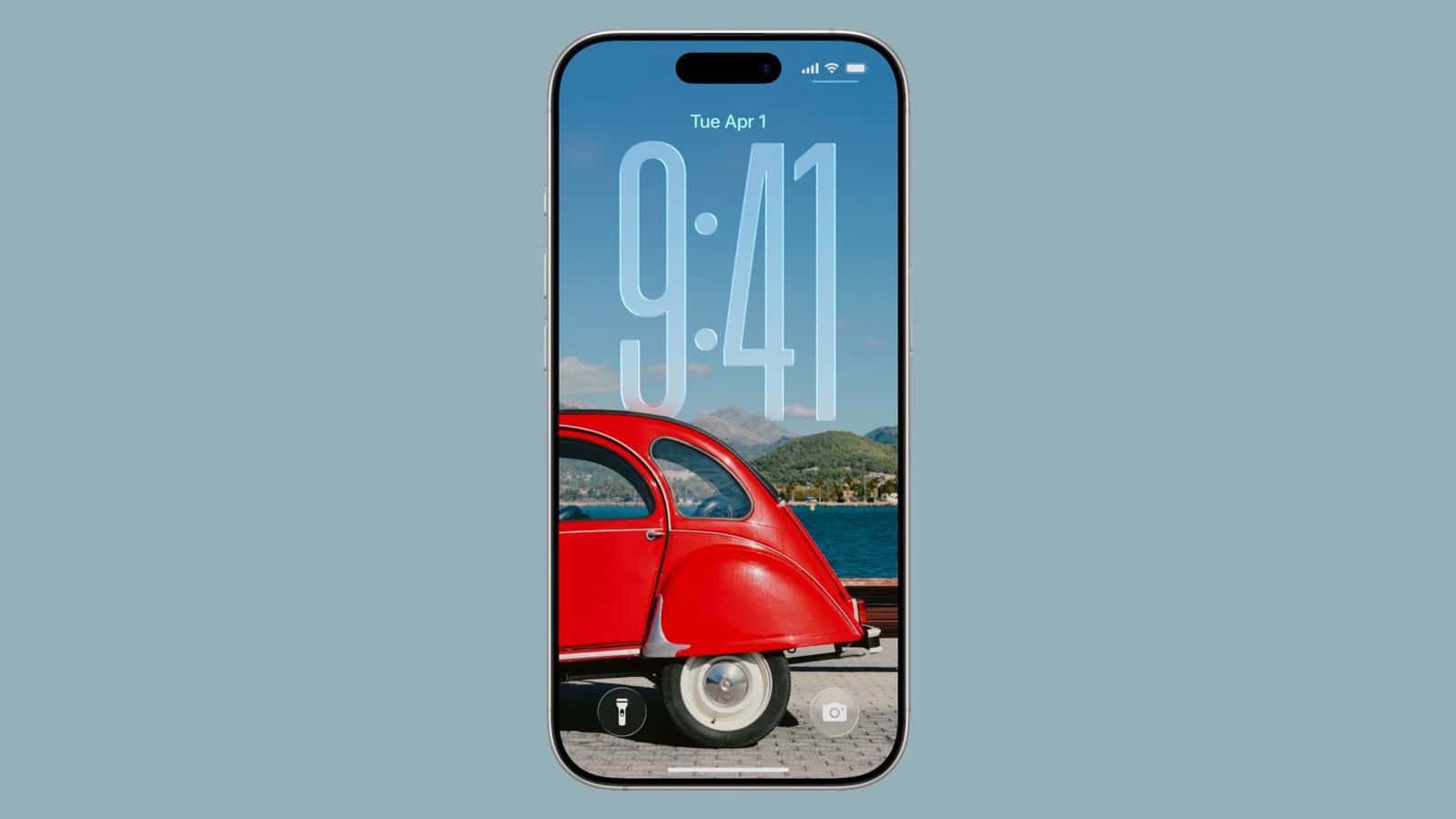 iOS 26: Change the Clock size on iPhone Lock Screen | GeeksChalk