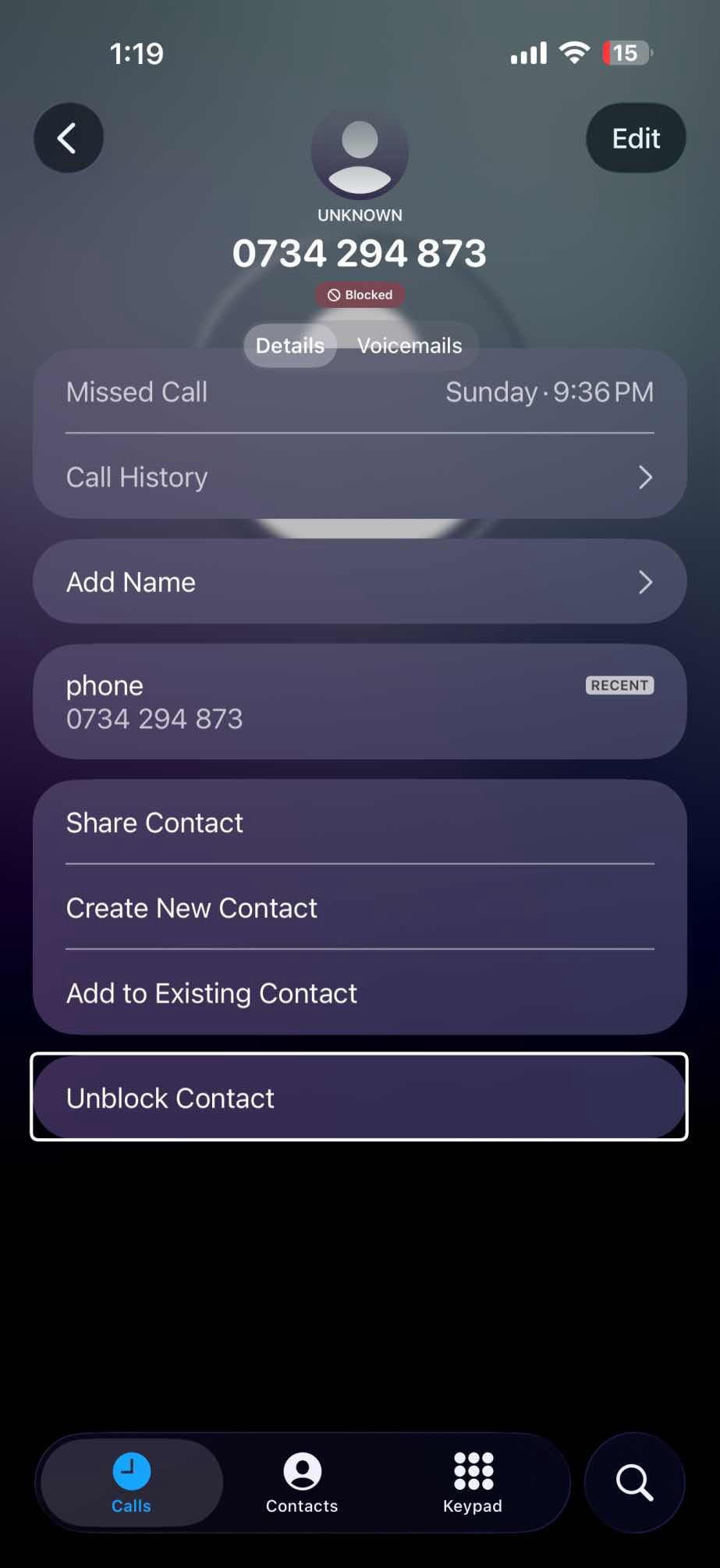 How to unblock a caller on iPhone | GeeksChalk