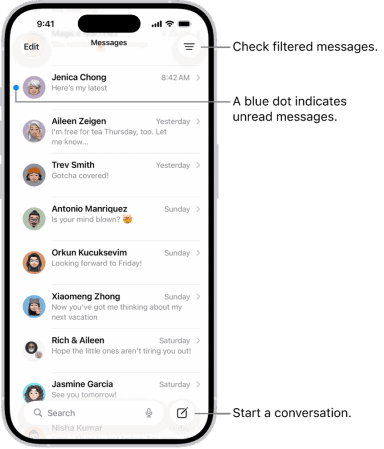 How to send text message on your iPhone | GeeksChalk