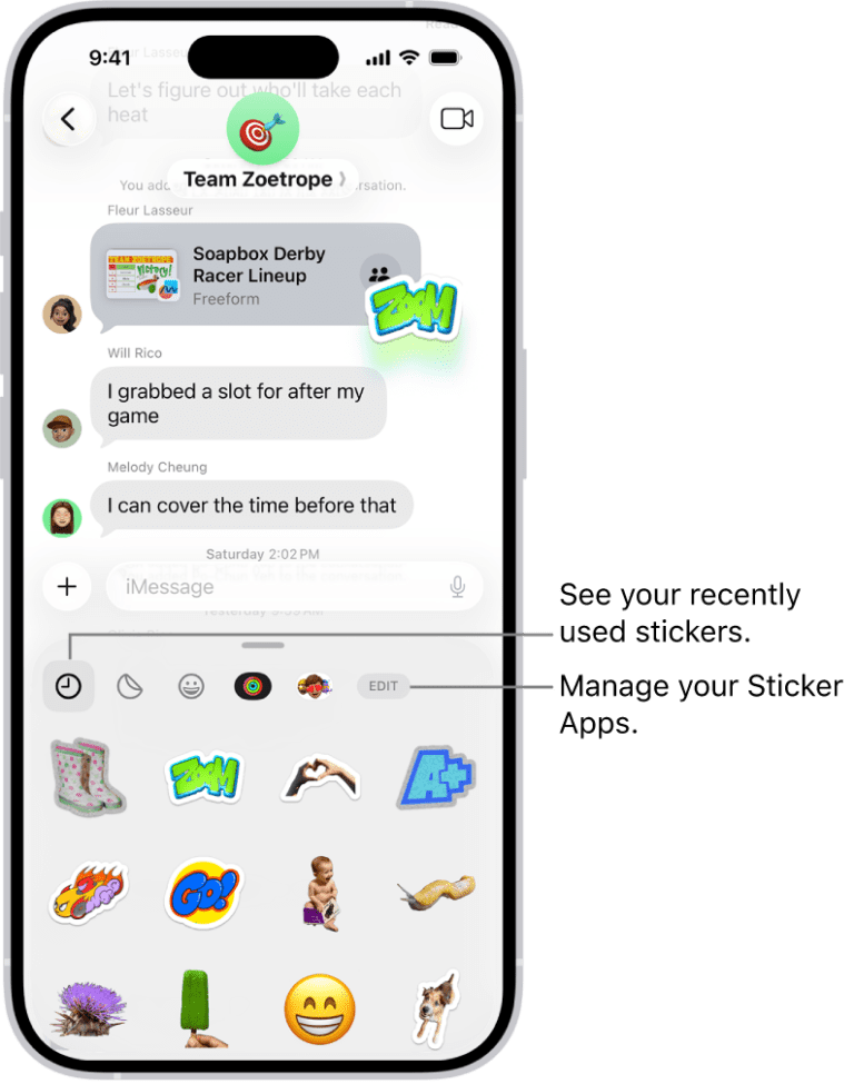 How to add stickers to Messages on your iPhone | GeeksChalk