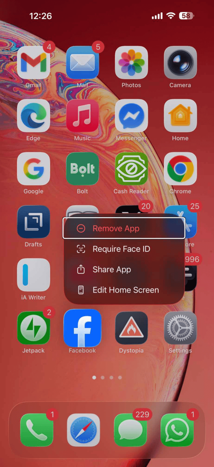 How to Delete Apps on iPhone or iPad | GeeksChalk