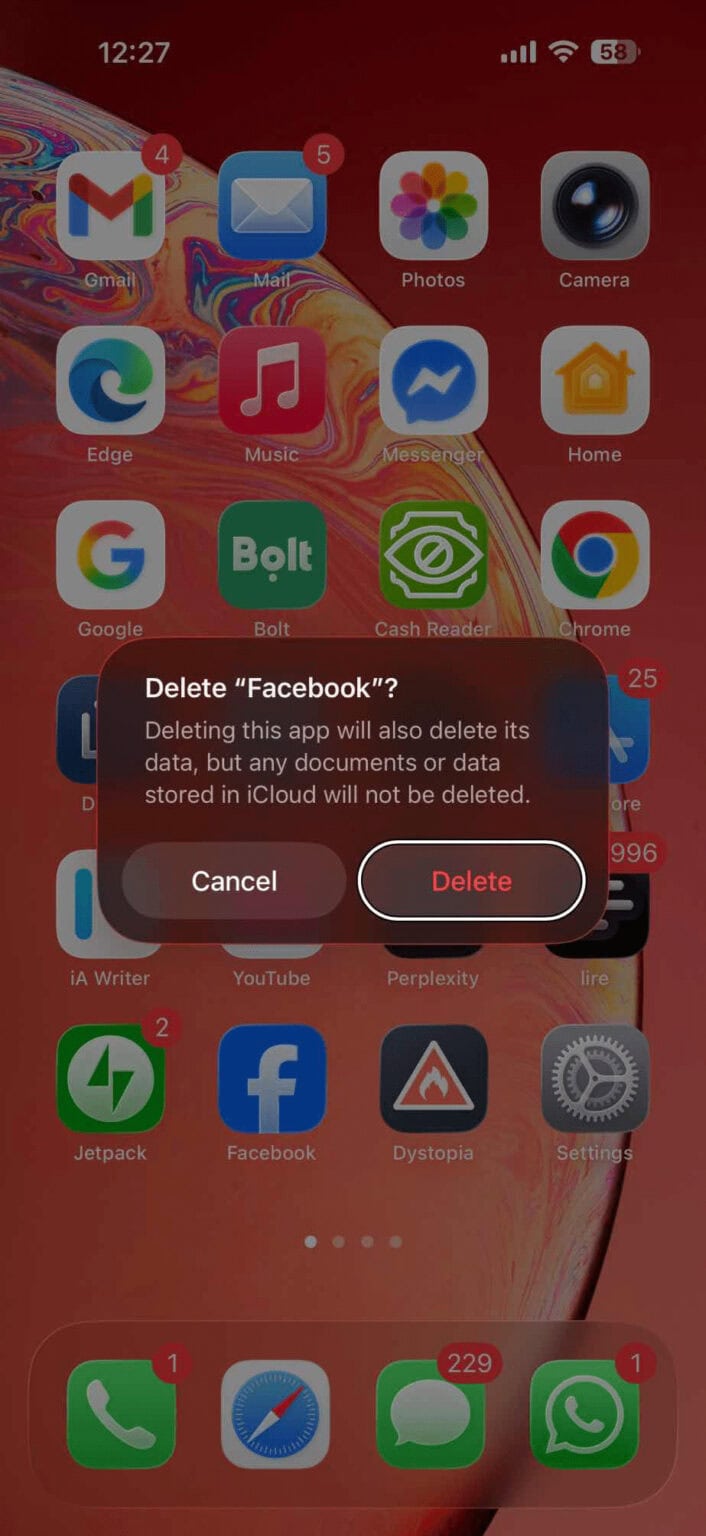 How to Delete Apps on iPhone or iPad | GeeksChalk
