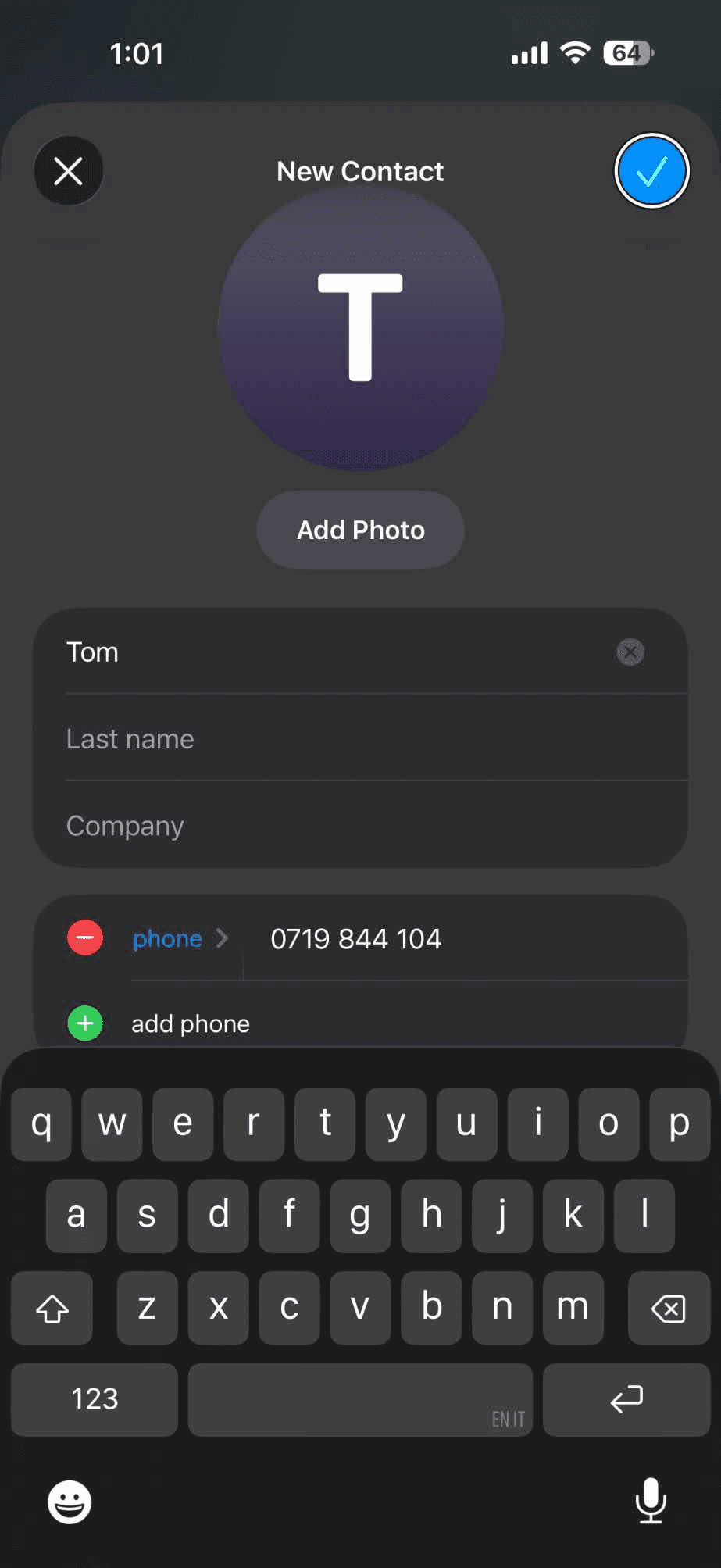 How to Add New Contact to iPhone | GeeksChalk