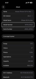 How to Check Which iPhone Model you Have | GeeksChalk